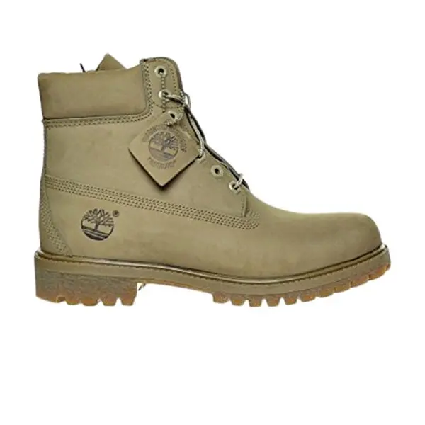 Timberland 6-inch Premium Nubuck Boots - Tan