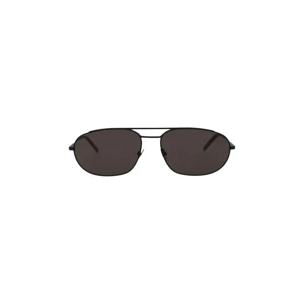 Saint Laurent Oval Sunglasses - Black