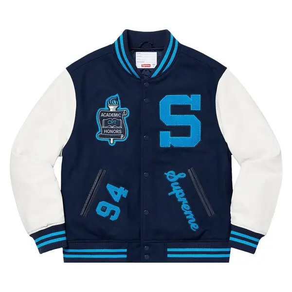 Supreme Varsity Jacket - Blue