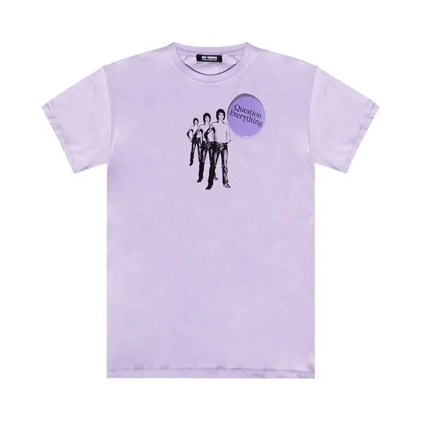 Raf Simons Printed T-shirt - Purple