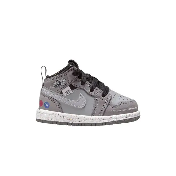 JORDAN 1 Mid Wings Td Sneakers - Grey