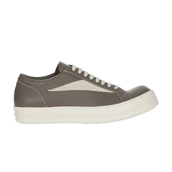 Rick Owens Hollywood Vintage Low Top Sneakers - Grey