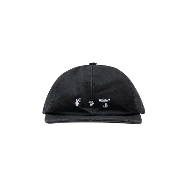 Off-White Logo Baseball Cap - Black