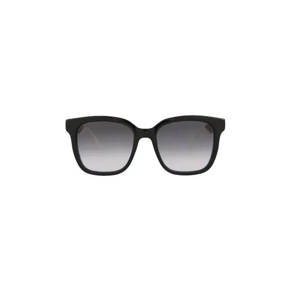 Alexander McQueen Square Sunglasses - Black