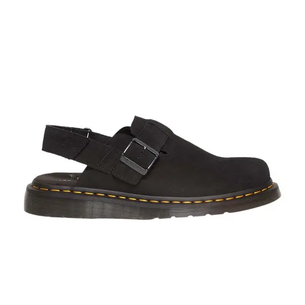 Dr. Martens Jorge 2 Suede Slingback Mule - Black