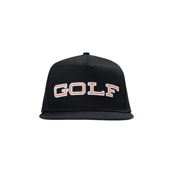 GOLF WANG State 5 Panel Cap - Black
