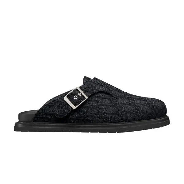 Dior Aqua Oblique Mule - Black | Editorialist display picture 1