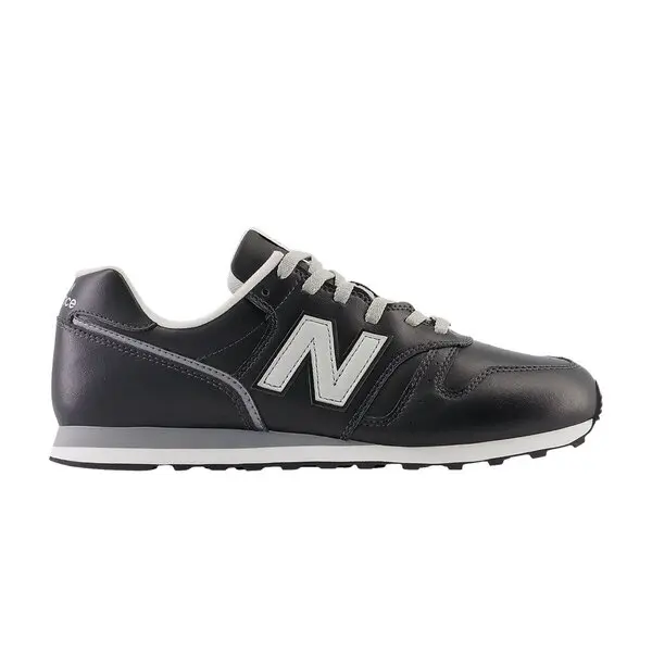 NEW BALANCE 373 Leather Sneakers - Black