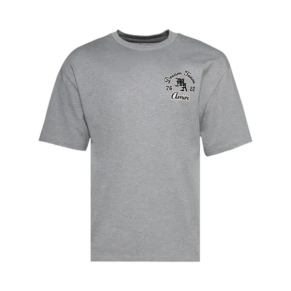 Amiri Dream Team Oversized Tee - Grey