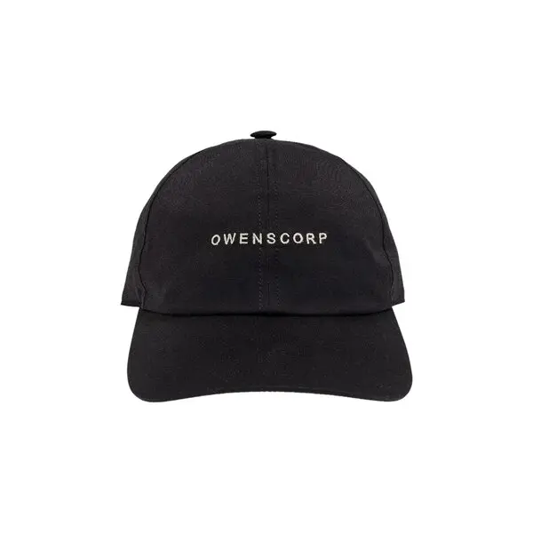 Rick Owens Baseball Cap - Black