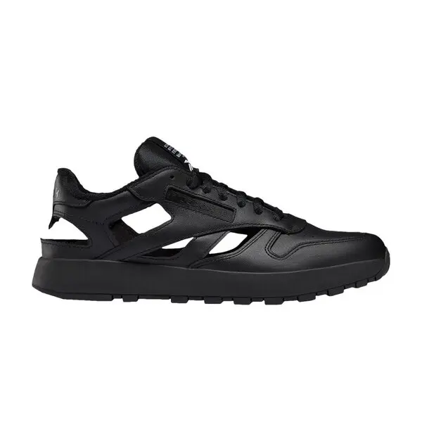 MAISON MARGIELA Reebok X Classic Leather Tabi Low Sneakers - Black