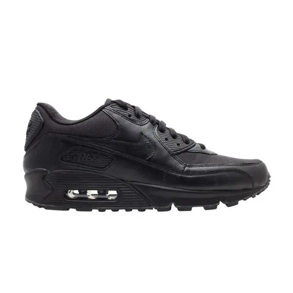 Nike Air Max 90 Premium Le Qs 'ostrich' Sneakers - Black