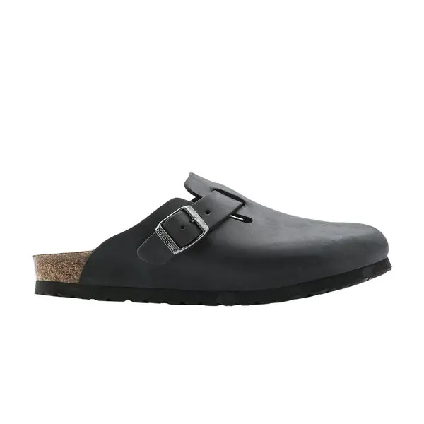 BIRKENSTOCK Boston Oiled Leather Clogs