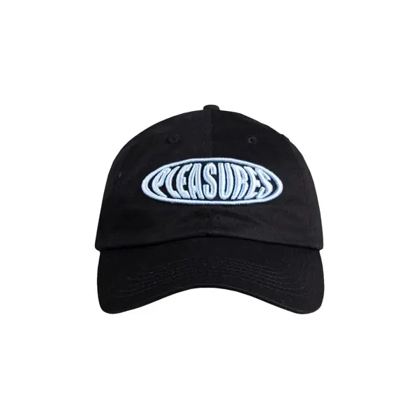 PLEASURES Bubble Logo Cap - Black