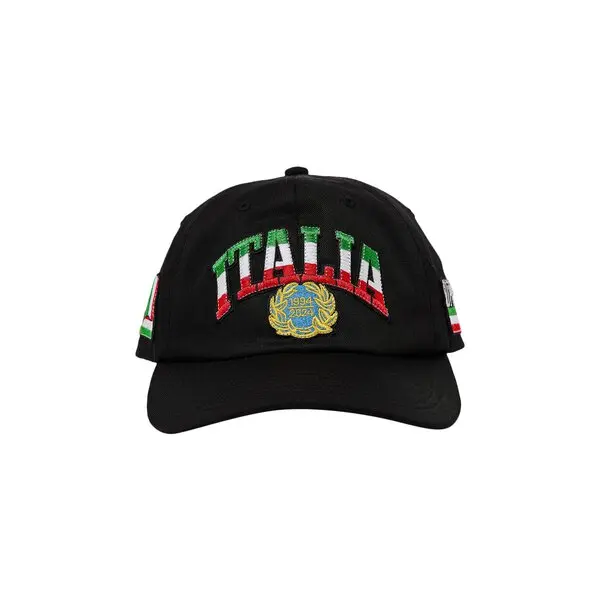 Supreme Italia 6-panel Hat - Black