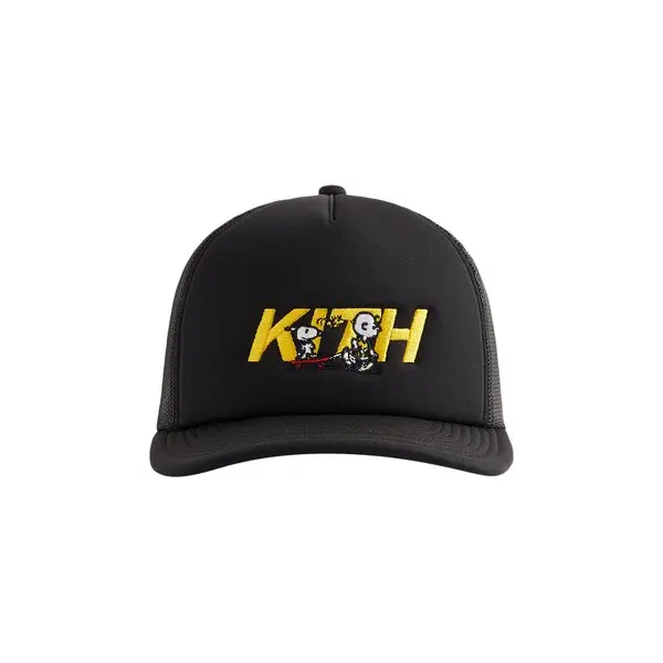 Kith For Peanuts 75 Nolan Trucker Cap - Black