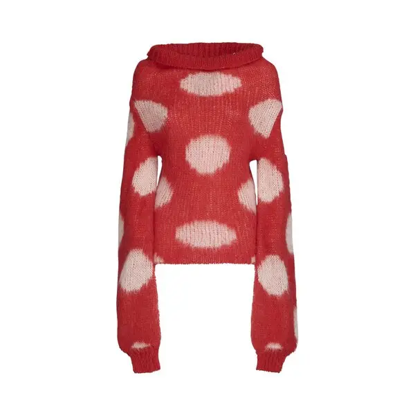 Marni Brushed Dot Sweater