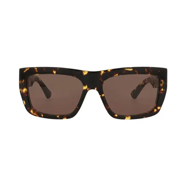 Bottega Veneta Square Sunglasses - Brown
