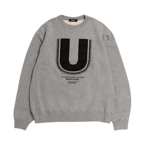 Undercover Printed Crewneck Sweatshirt - Grey