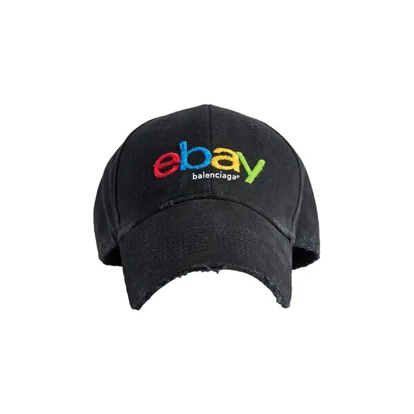 Balenciaga Ebay Cap - Black