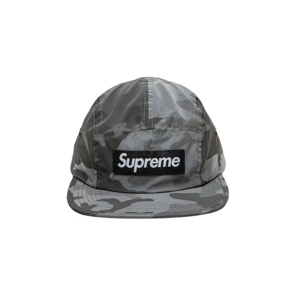 Supreme Reflective Camo Camp Cap