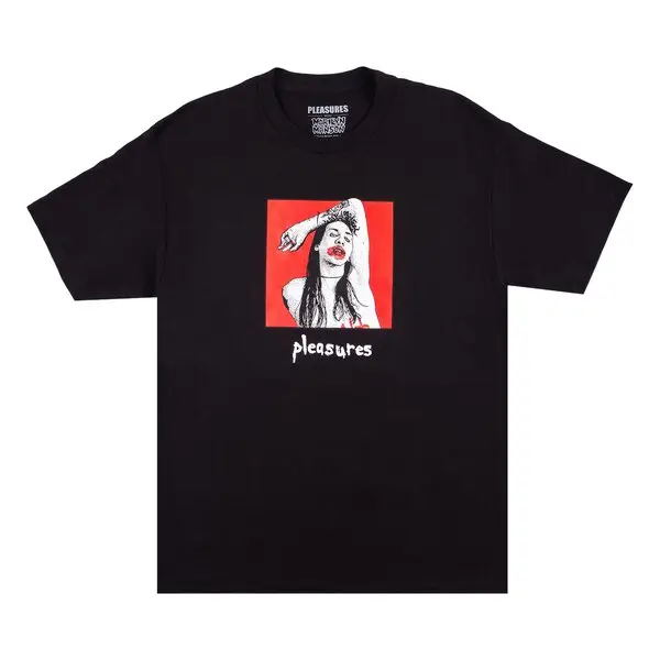 PLEASURES Suffer T-shirt - Black