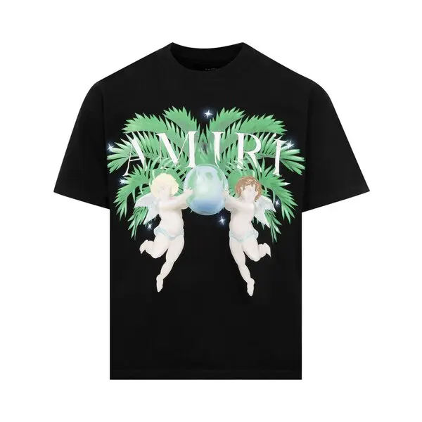 Amiri Airbrush Cherub Tee - Black