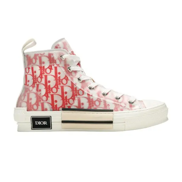 Dior B23 High Top Sneakers - Red