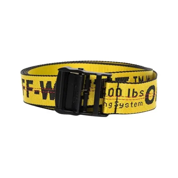 Off-White Classic Industrial Belt - Yellow