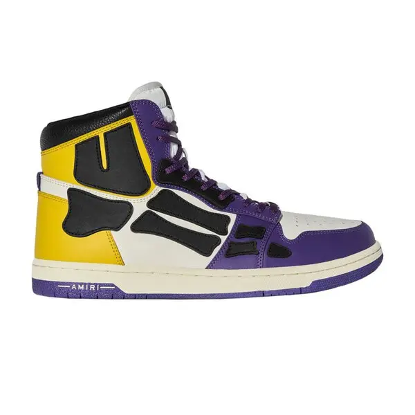 Amiri Skel Top High Sneakers - Purple