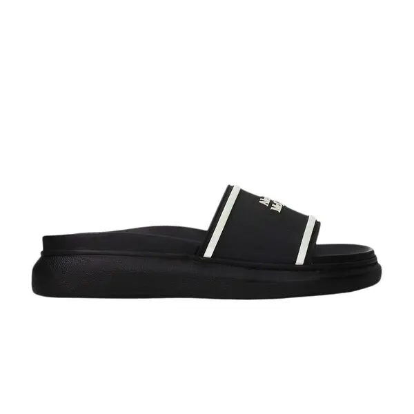Alexander McQueen Oversized Hybrid Signature Slide - Black  display picture 3