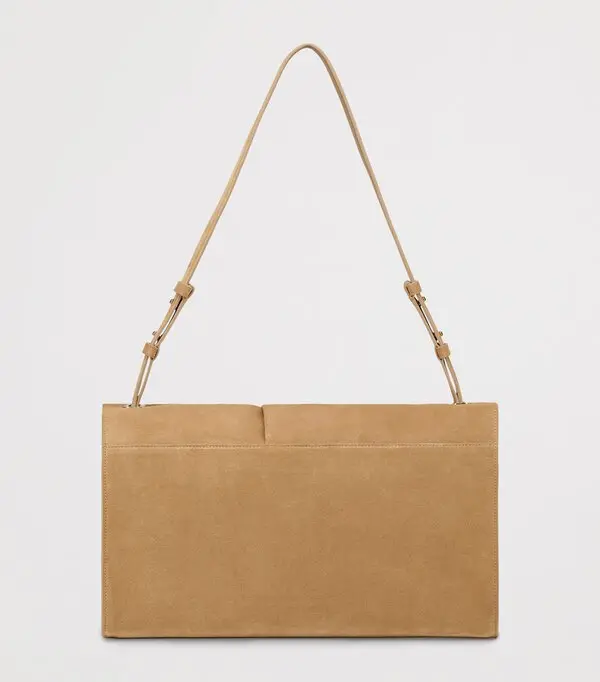 CHRISTIAN LOUBOUTIN Large Suede Shoulder Bag