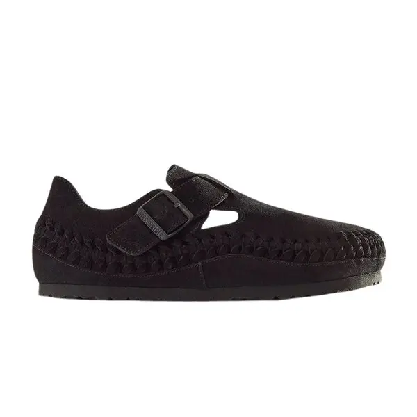 KITH × BIRKENSTOCK Braided London Black Buy Kith x Birkenstock London Braided 'Black' - 1027505 | GOAT