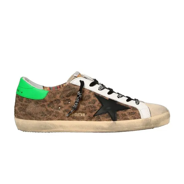 GOLDEN GOOSE Superstar Leopard Sneakers
