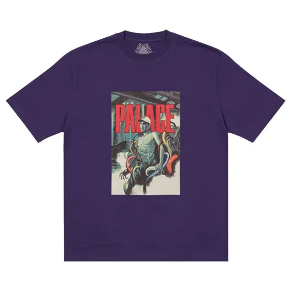 PALACE Printed T-shirt - Purple