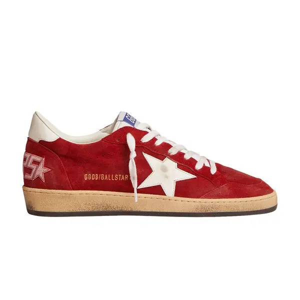 GOLDEN GOOSE Ball Star Sneakers - Red