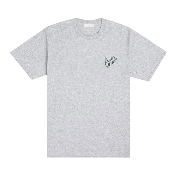 MUSEUM OF PEACE & QUIET Warped Wordmark T-shirt