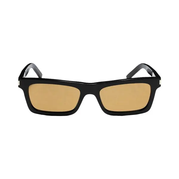 Saint Laurent Square Frame Sunglasses - Black