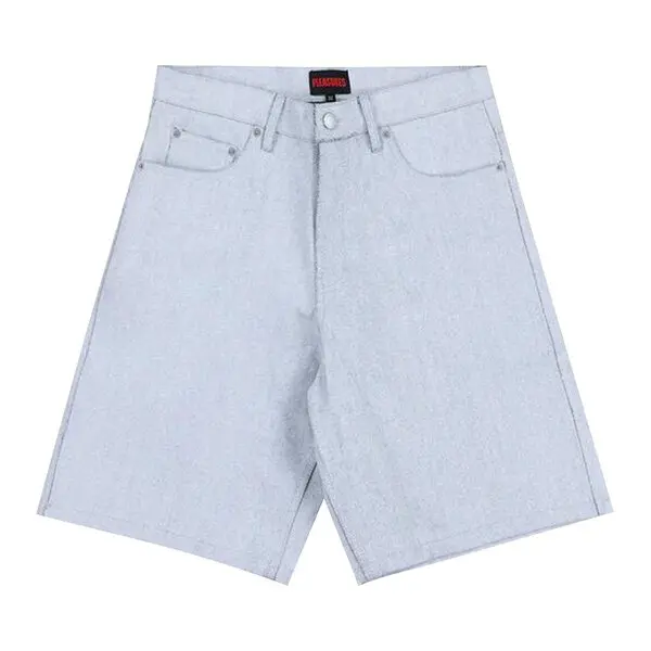PLEASURES Whiteout Baggy Jorts