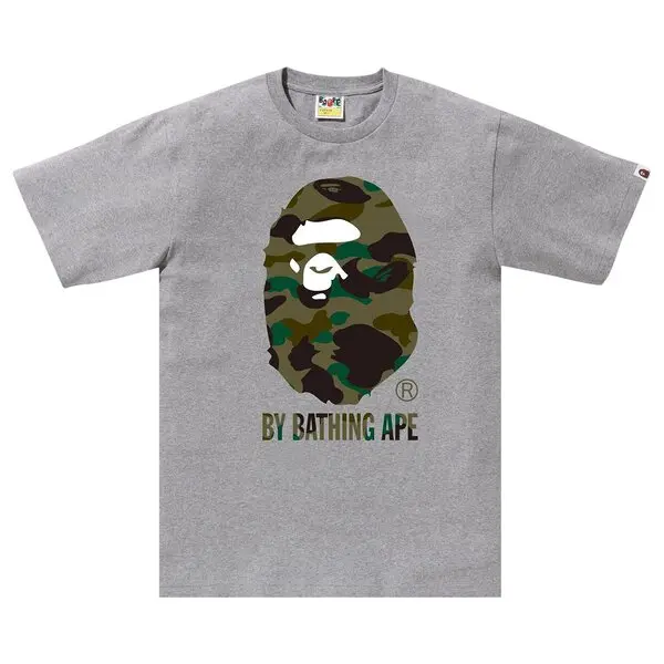 A BATHING APE 1st Camo Bathing Ape Tee - Grey