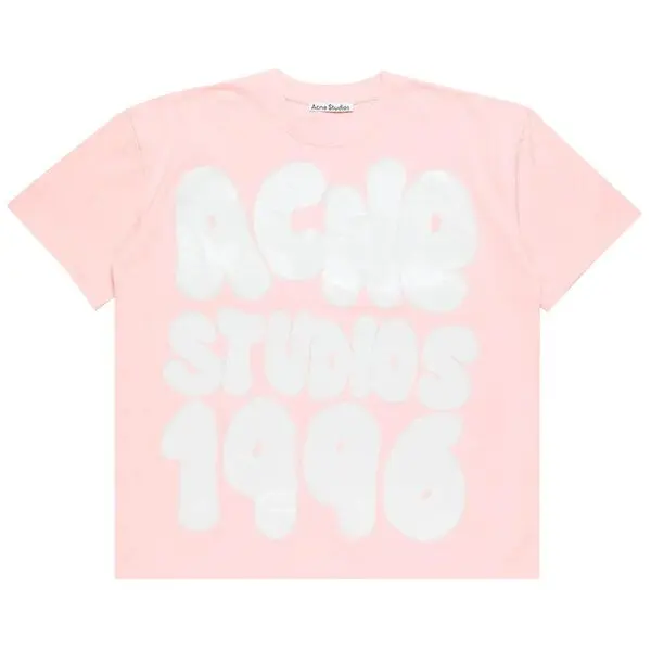 Acne Studios Logo T-shirt - Pink