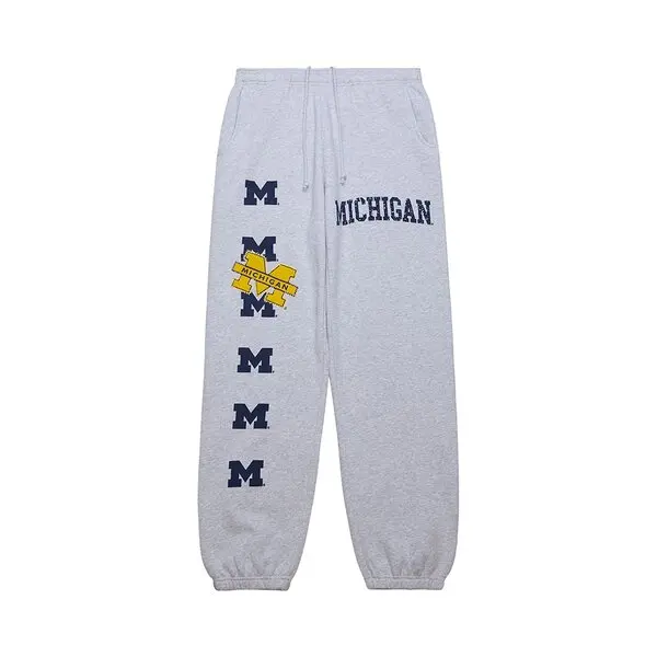 TRAVIS SCOTT Cactus Jack X Mitchell & Ness University Of Michigan Sweatpants - Grey