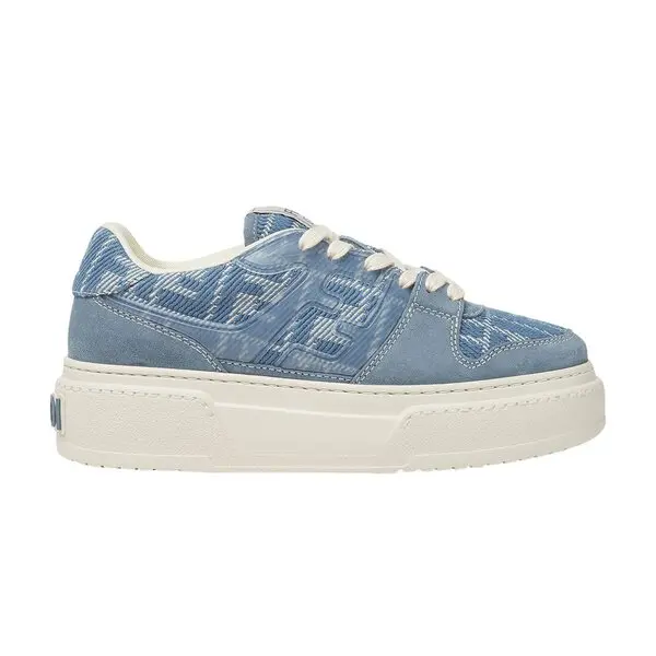 Fendi Match Platform Sneakers With Ff Motif