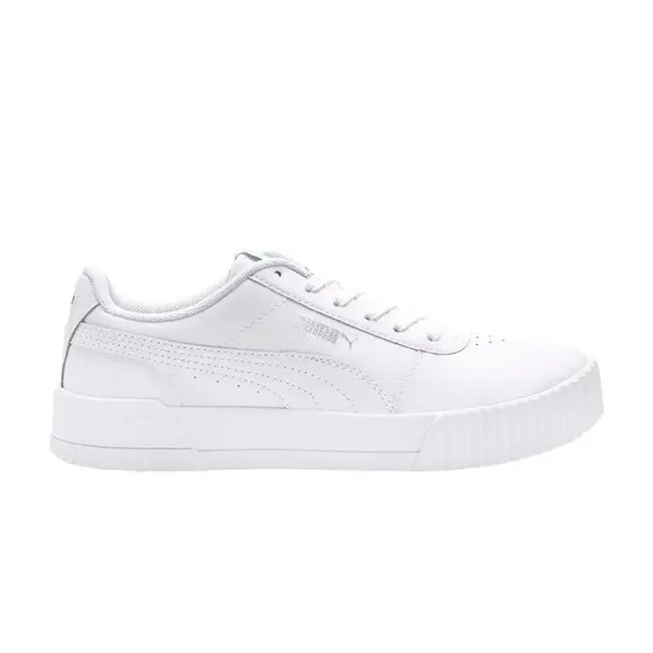 PUMA Carina Leather Sneakers - White