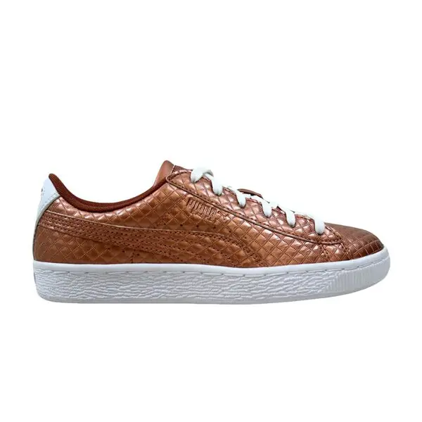 PUMA Basket Metallic Emboss Sneakers