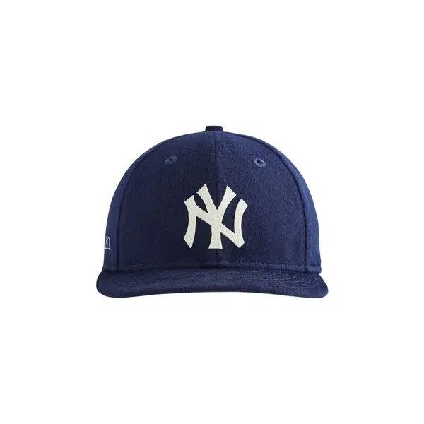 Kith For Yankees Melton Wool 59fifty Cap - Blue