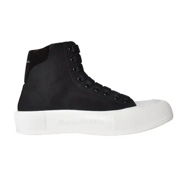 Alexander McQueen Deck Plimsoll High Sneakers
