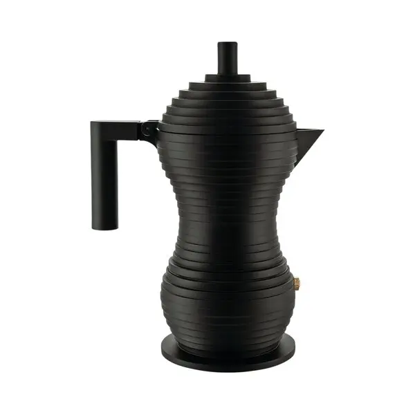 ALESSI Pulcina Espresso Coffee Maker Michele De Lucchi For - Black