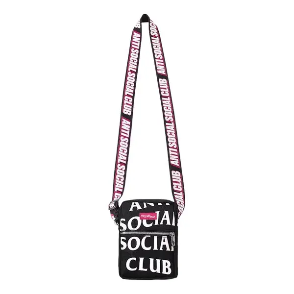 ANTI SOCIAL SOCIAL CLUB It's The Remix Side Bag - Black