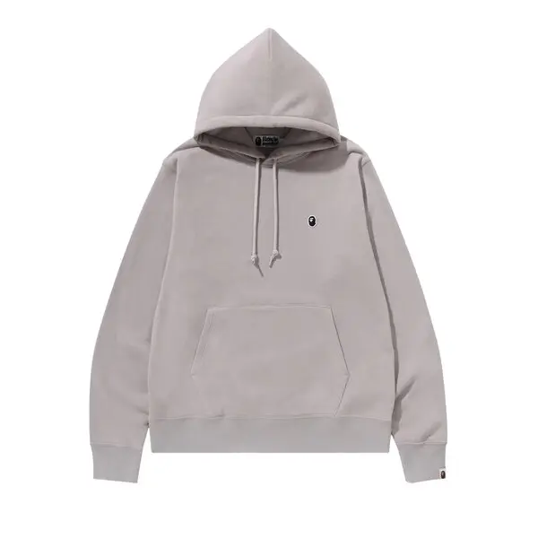 A BATHING APE Ape Head Pullover Hoodie - Grey